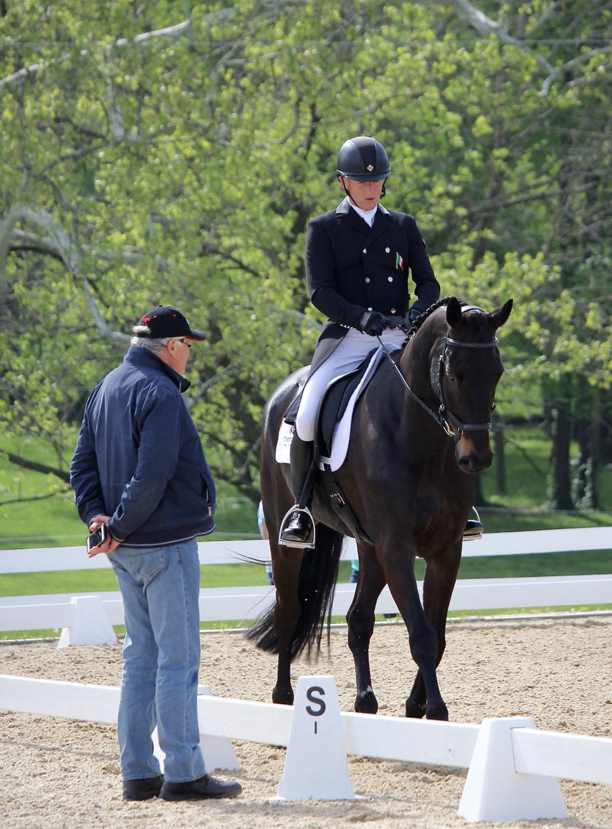 William Micklem who bred High Kingdom, with Aidan Keogh. – Horseaware