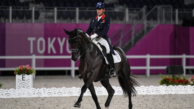 Carl Hester @HesterDressage is competing in his 6th Olympics ...