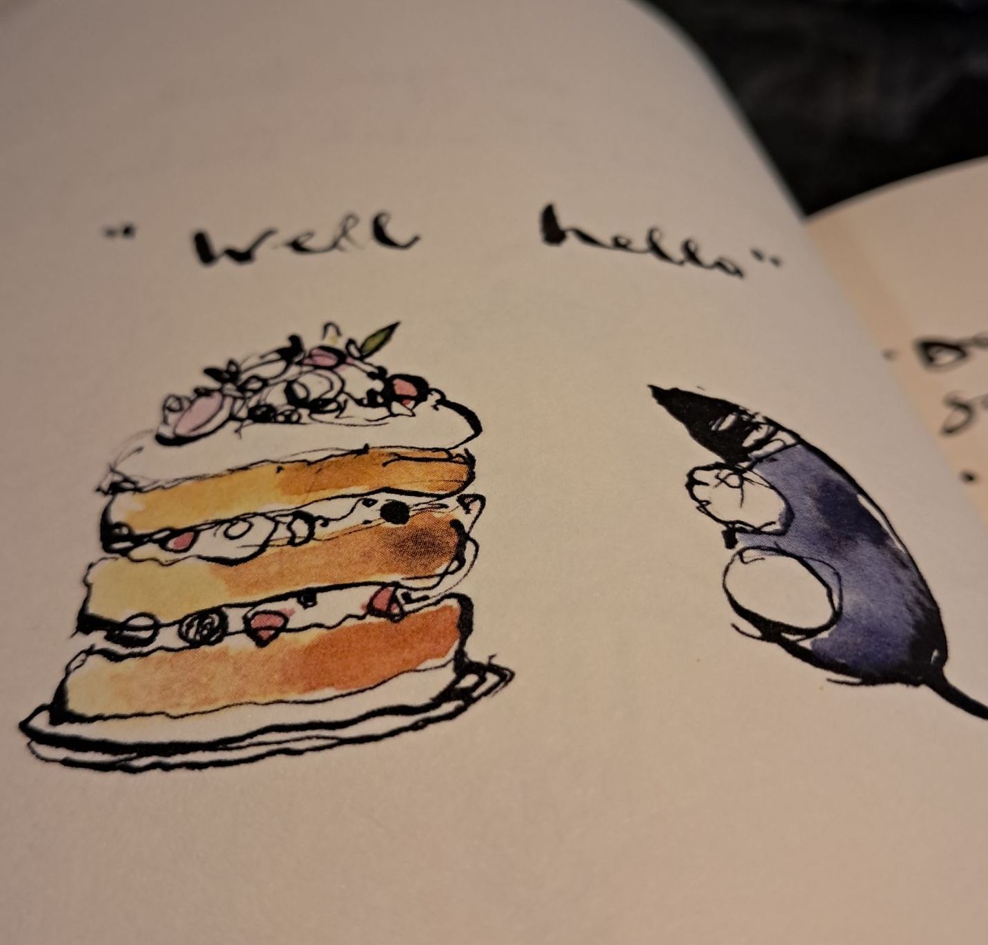 “Do you have a favourite saying?” asked the boy, “Yes” said the mole ...