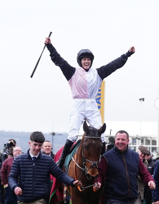 .@blackmorerachael Bob Olinger appreciation post @cheltenhamraces. 3 ...