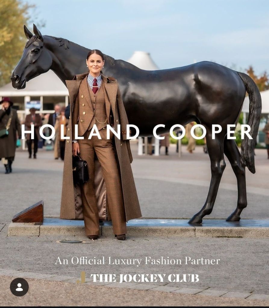 Holland Cooper @thejockeyclub – Horseaware