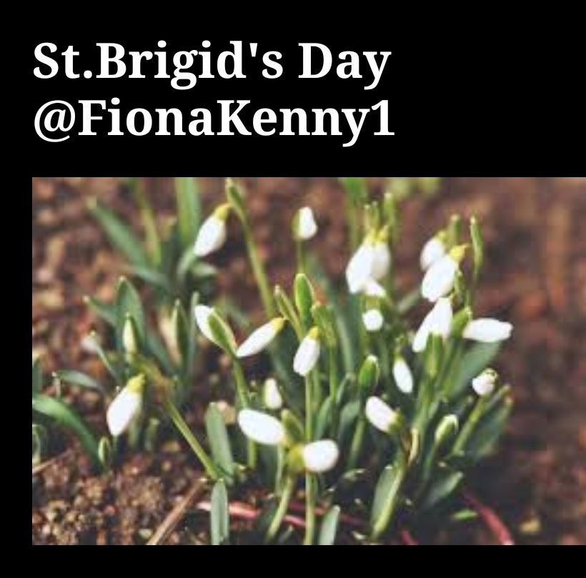 St.Brigid’s Day @FionaKenny1 #Imbolc with thanks to Lillian Smith ...